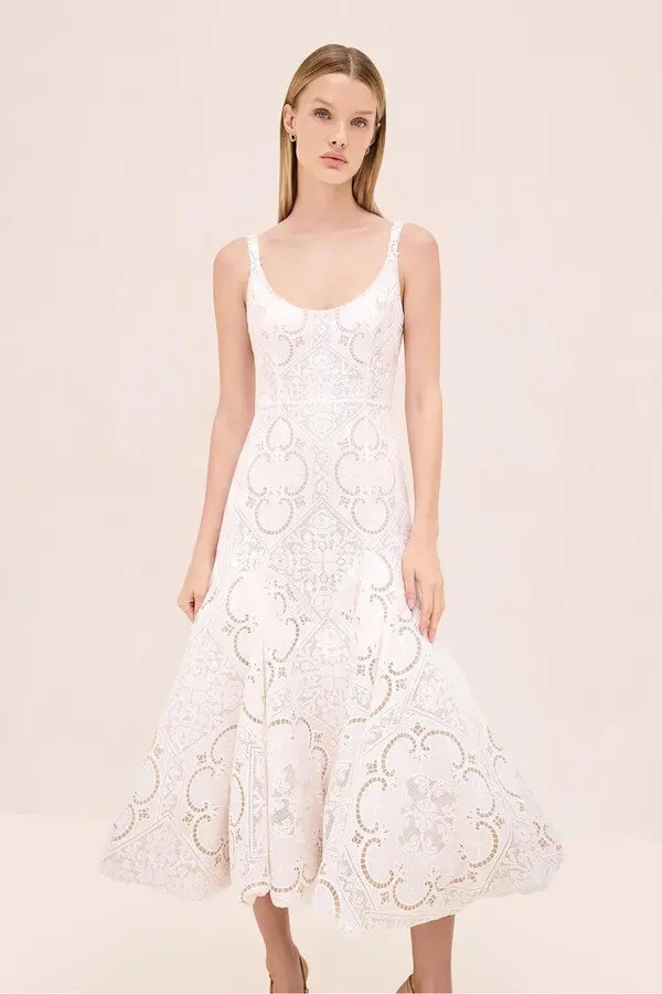 Alexis Antibes Dress - White