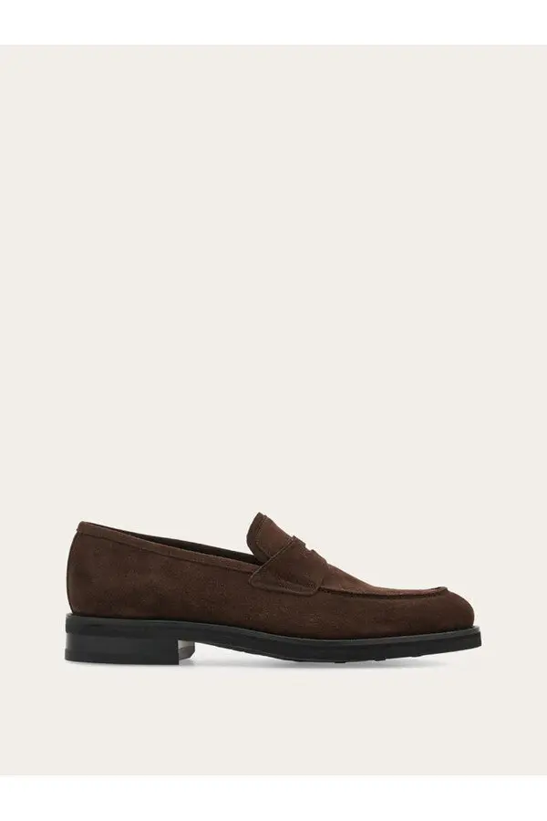 FERRAGAMO Penny Loafer - Red