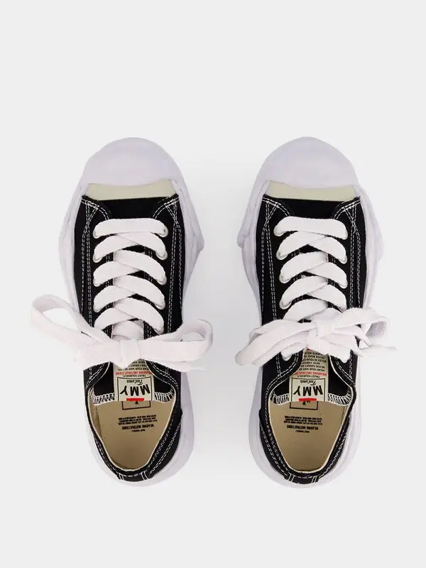 Mihara Yasuhiro Hank Og Sole Canvas Sneakers