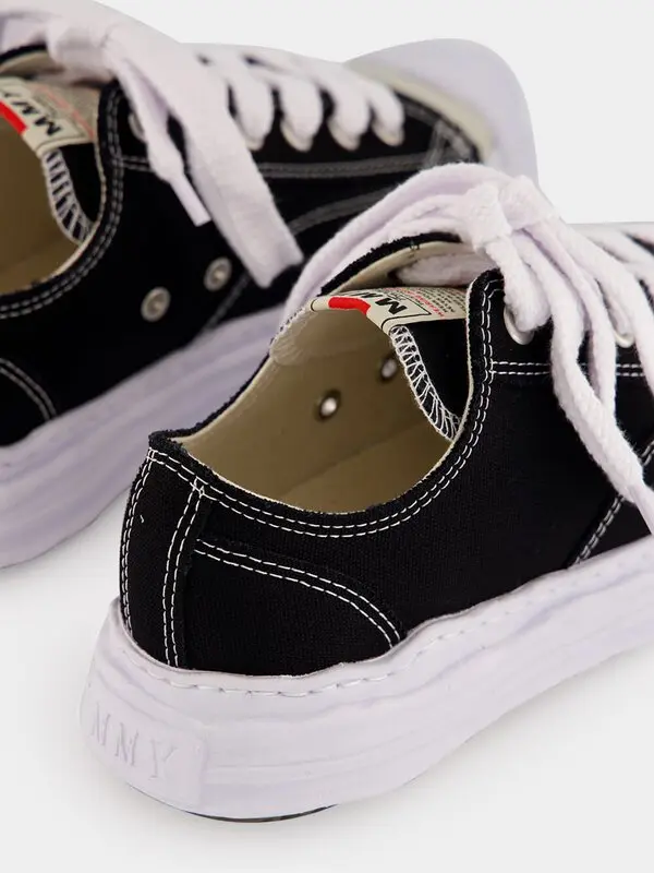 Mihara Yasuhiro Hank Og Sole Canvas Sneakers