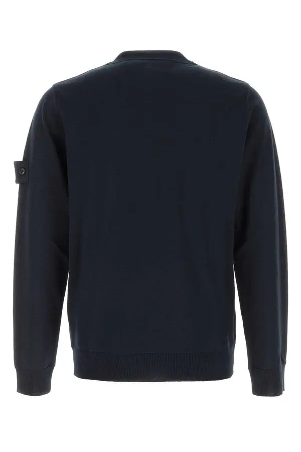 Stone Island Midnight Wool Turtleneck Sweater