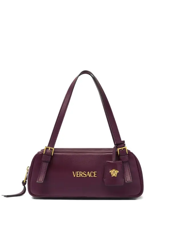 Versace Leather Bowling Bag - Multicolor