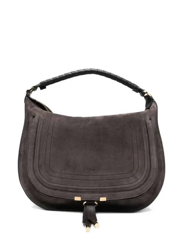 Chloé Marcie Suede Leather Hobo Bag - Multicolor