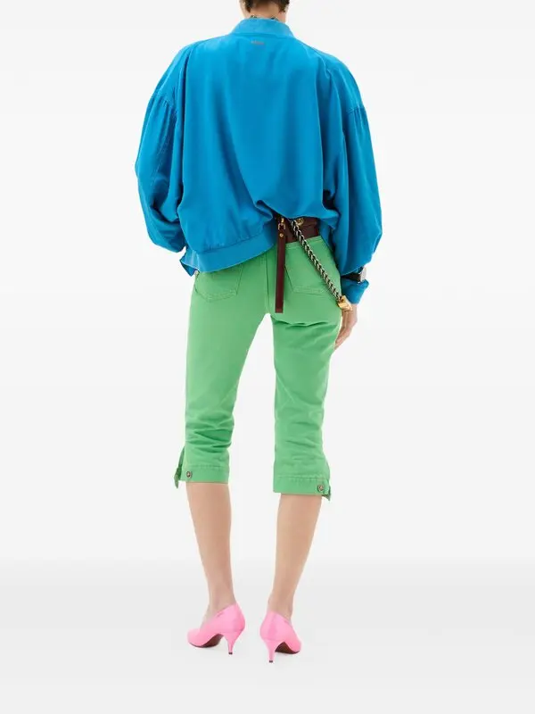 Versace Capri Jeans In Cotton Denim - Multicolor