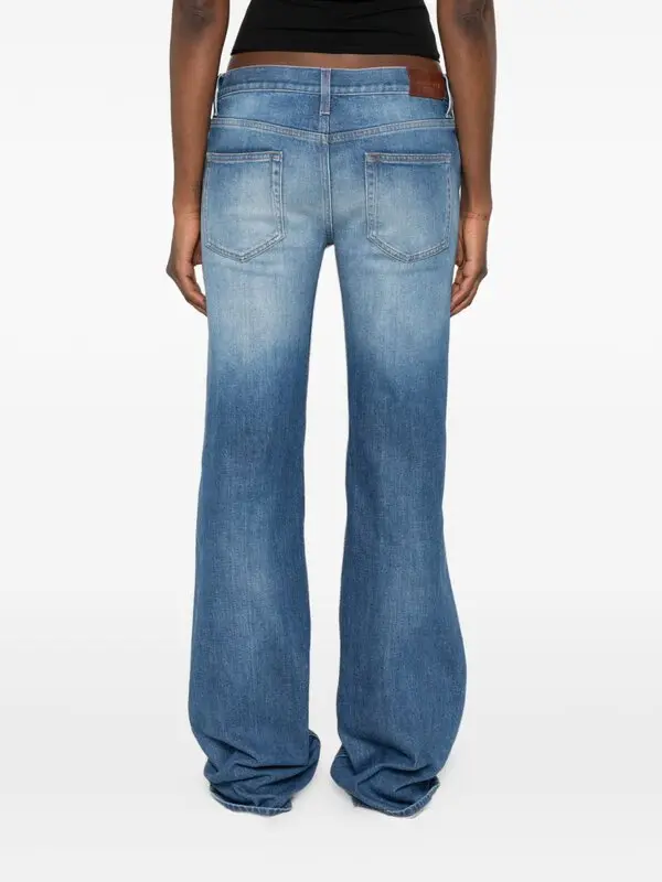 Gucci Horsebit Flared Leg Jeans - Multicolor