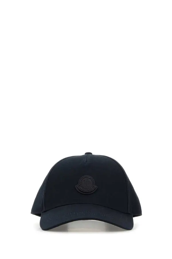 Moncler Dark Cotton Baseball Cap
