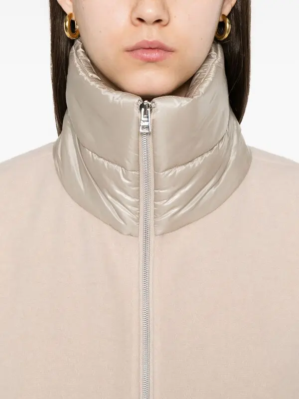 Herno Wool And Nylon Short Down Jacket - Multicolor