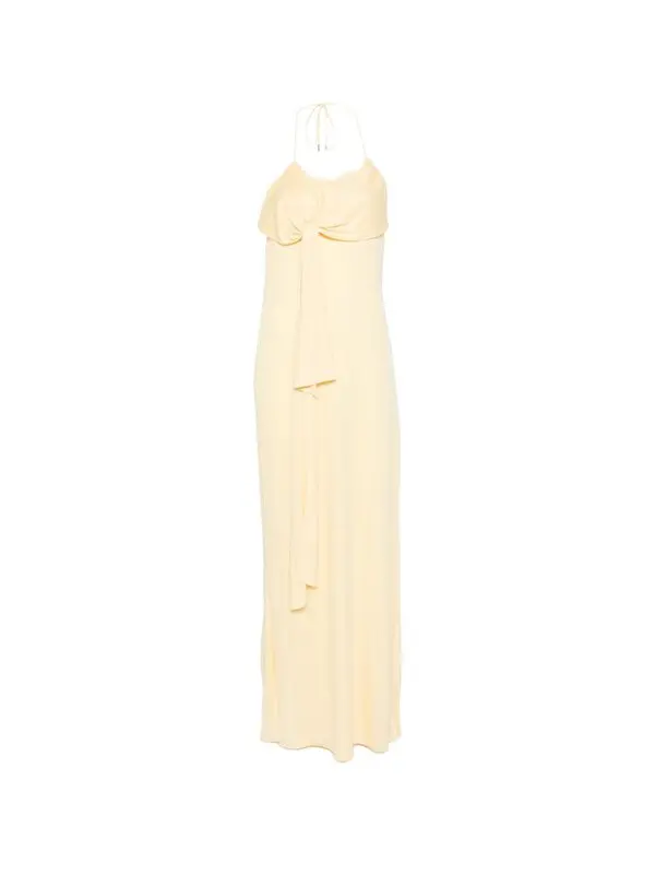 Loewe Knot Detail Long Dress - Multicolor