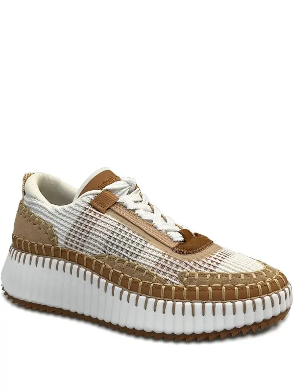 Chloé Nama Sneakers With Platform Sole - Multicolor