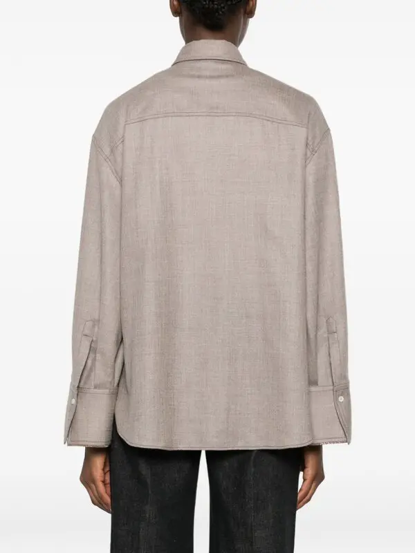 Brunello Cucinelli Wool Shirt - Multicolor