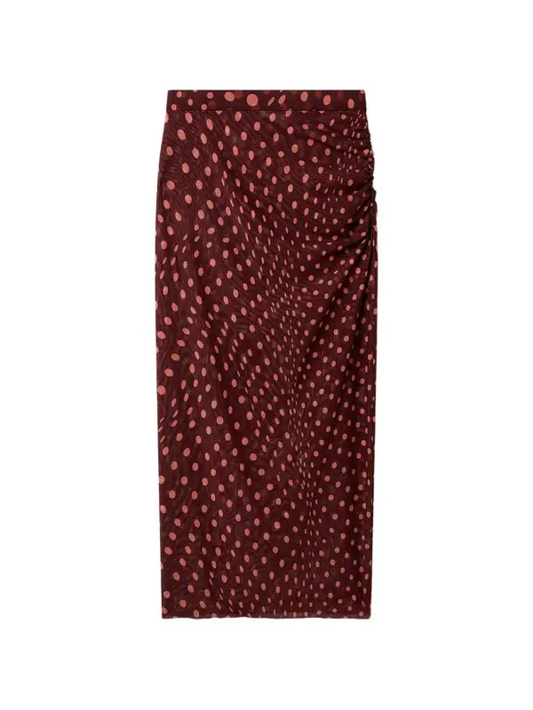 Stella McCartney Polka Dot Long Skirt - Multicolor