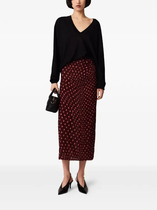 Stella McCartney Polka Dot Long Skirt - Multicolor