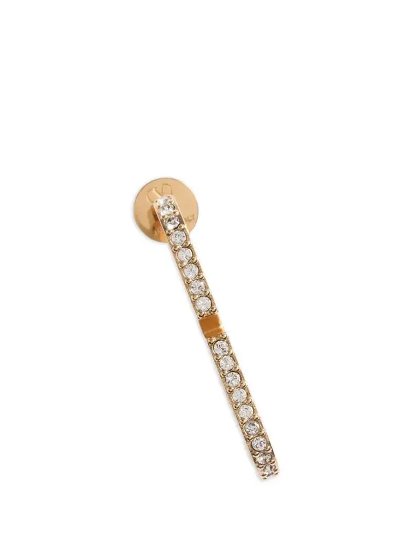 Valentino Garavani Vlogo Signature Embellished Drop Earrings - Multicolor