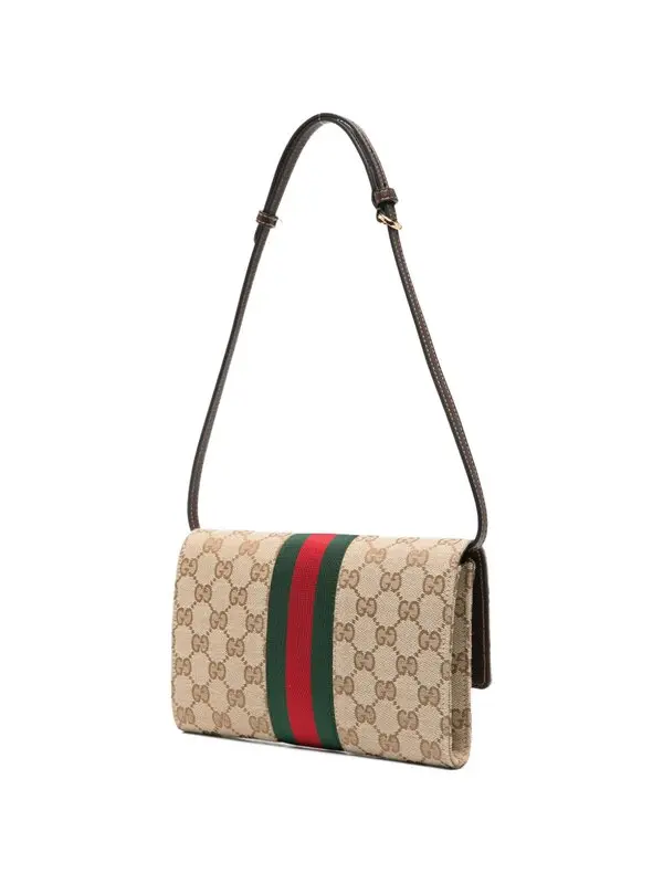 Gucci Horsebit Shoulder Bag Beige - Multicolor