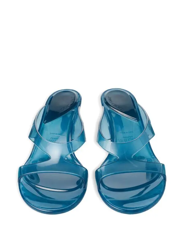 JIMMY CHOO Transparent Jelly Sandals - Multicolor