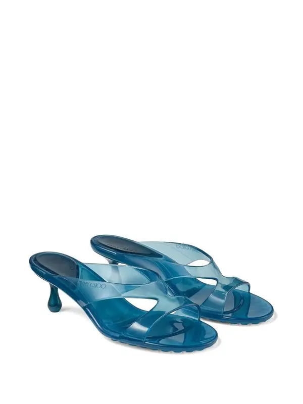 JIMMY CHOO Transparent Jelly Sandals - Multicolor