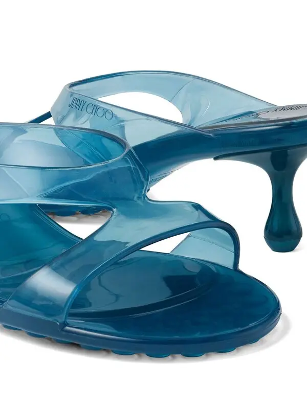 JIMMY CHOO Transparent Jelly Sandals - Multicolor