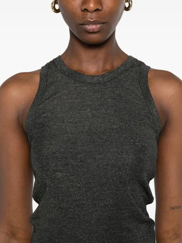 Brunello Cucinelli Sleeveless Crewneck Tank Top - Multicolor