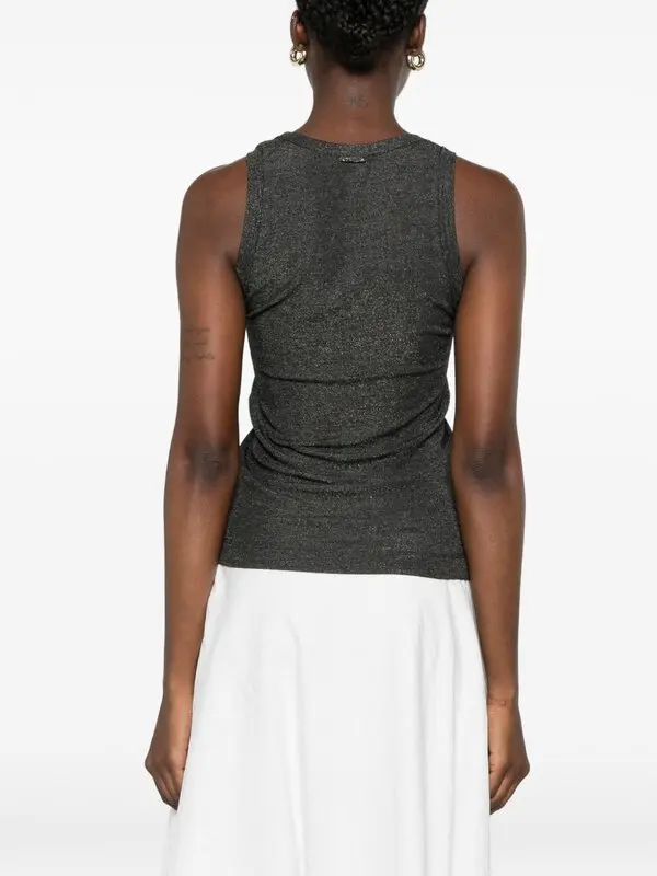 Brunello Cucinelli Sleeveless Crewneck Tank Top - Multicolor