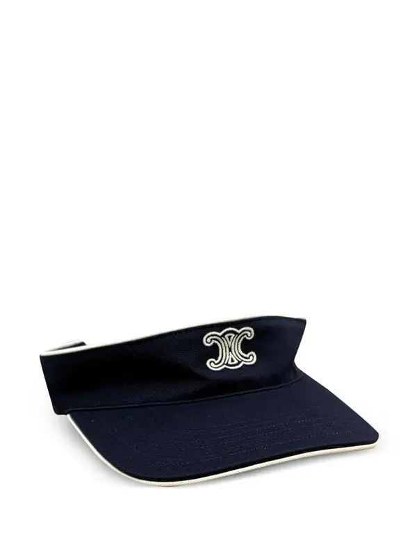 Celine Triomphe Visor Hat