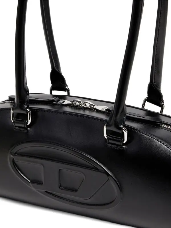 DIESEL® 1dr Dome Leather Shoulder Bag - Multicolor