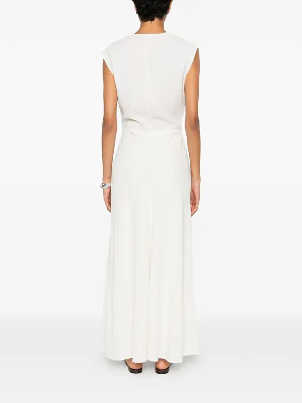 Brunello Cucinelli Silk Blend Midi Dress