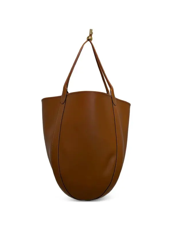 Celine Drop Large Leather Bucket Bag - Multicolor