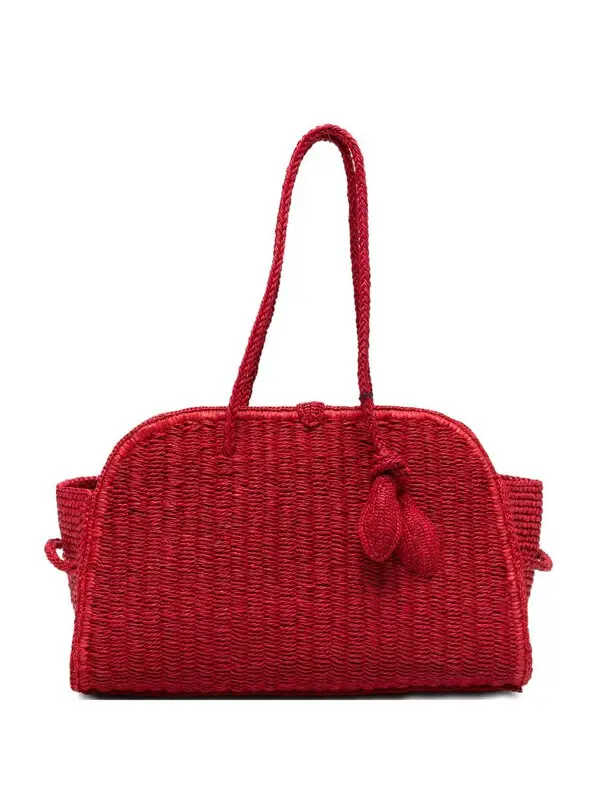 Jacquemus Le Turismo Raffia Handbag - Multicolor