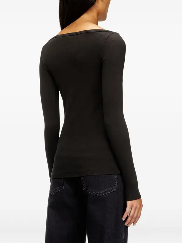 DIESEL® Ribbed Logo Top - Multicolor
