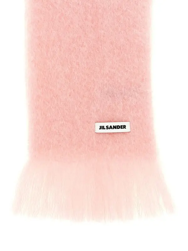 JIL SANDER Wool Scarf - Multicolor