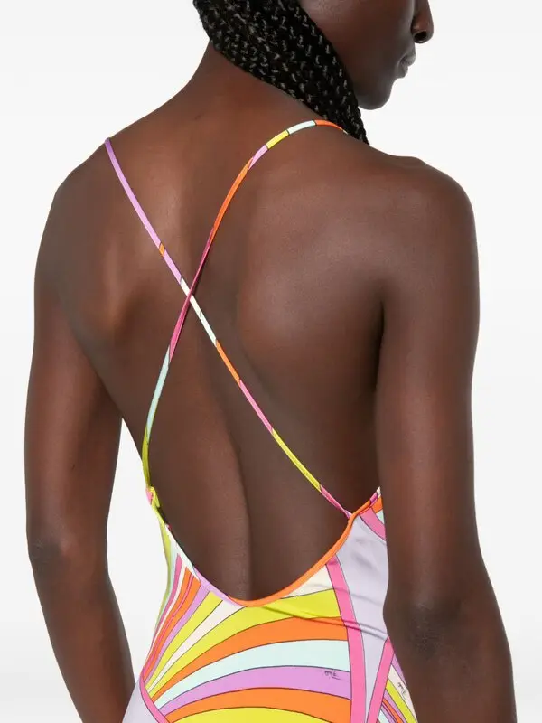Emilio Pucci Abstract Print Mini Dress