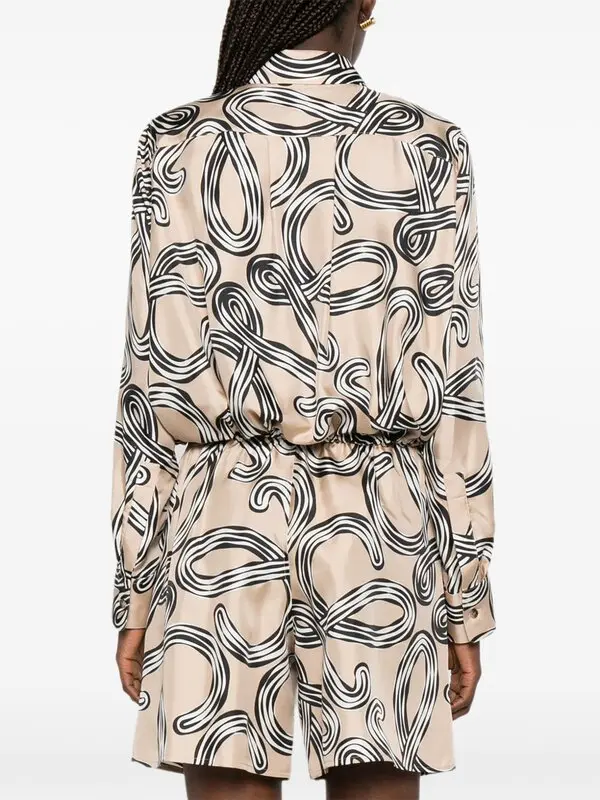 Loewe Printed Silk Shirt