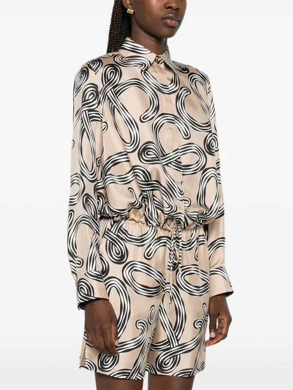 Loewe Printed Silk Shirt