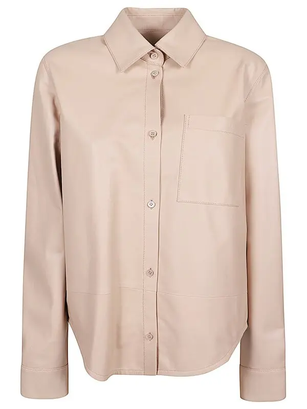 Loewe Leather Shirt - Multicolor