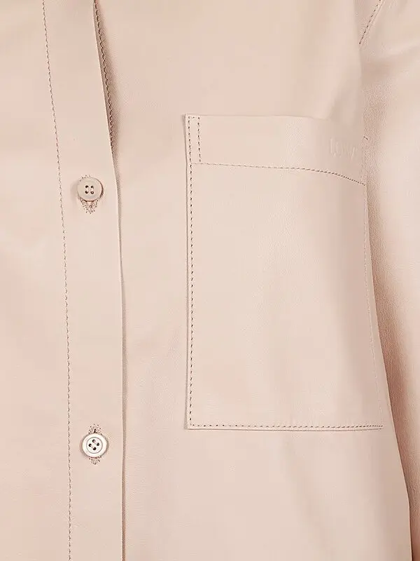 Loewe Leather Shirt - Multicolor