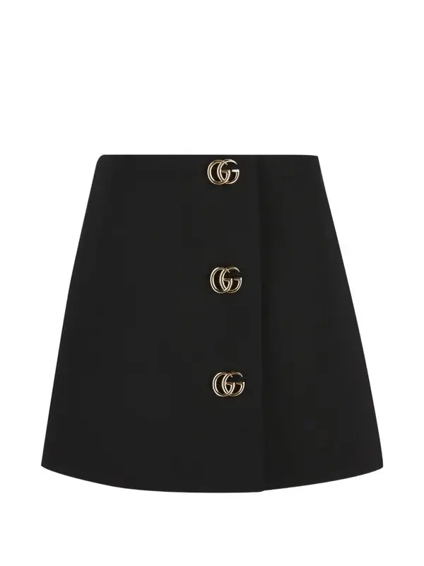 Gucci Wool Mini Skirt - Multicolor
