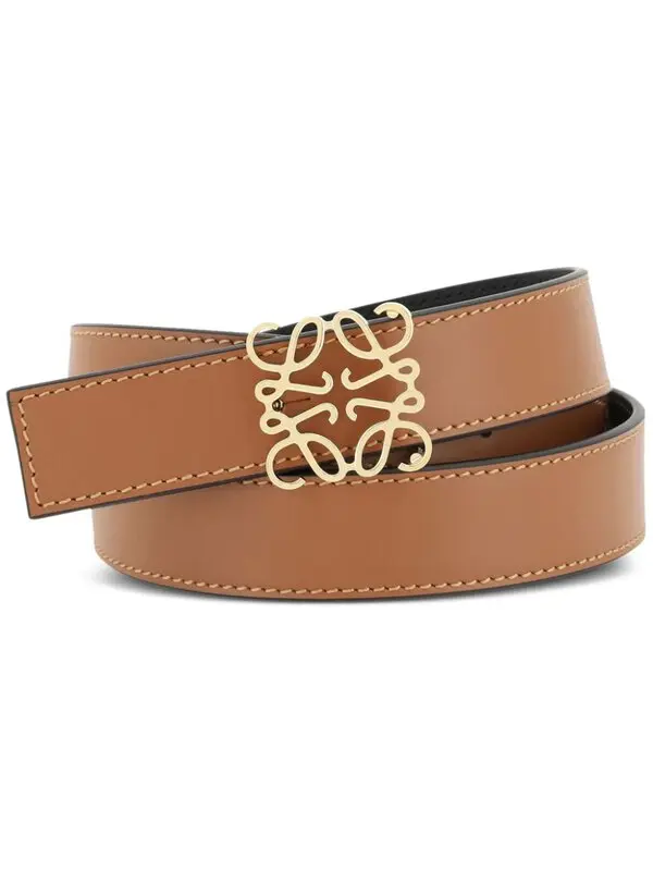 Loewe Anagram Leather Belt - Multicolor