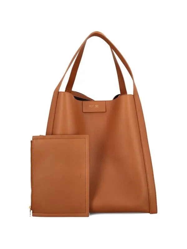 Celine Cube Medium Leather Tote - Multicolor