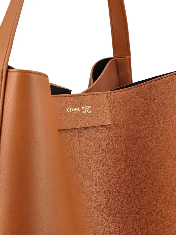 Celine Cube Medium Leather Tote
