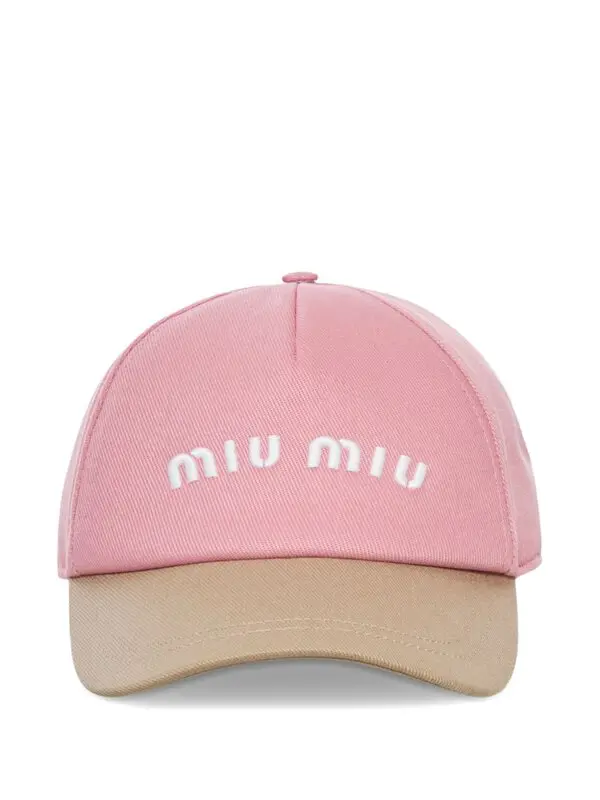 Miu Miu Logo Baseball Cap - Multicolor