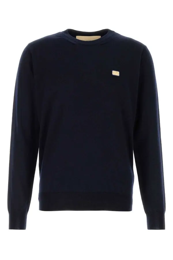 Valentino Garavani Midnight Wool Pullover - Blue
