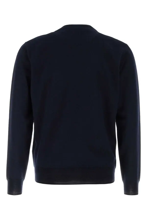 Valentino Garavani Midnight Wool Pullover - Blue