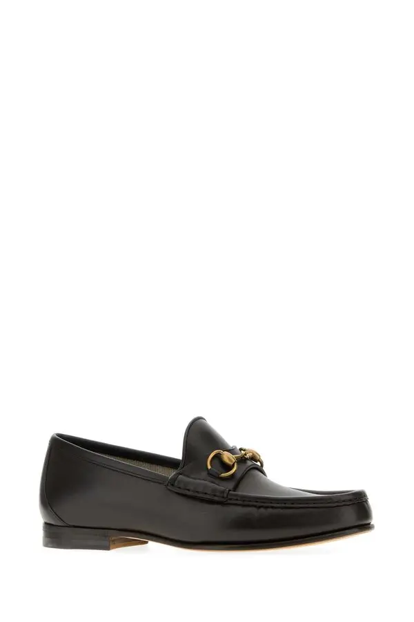 Gucci Dark Leather Horsebit 1953 Loafers - Brown