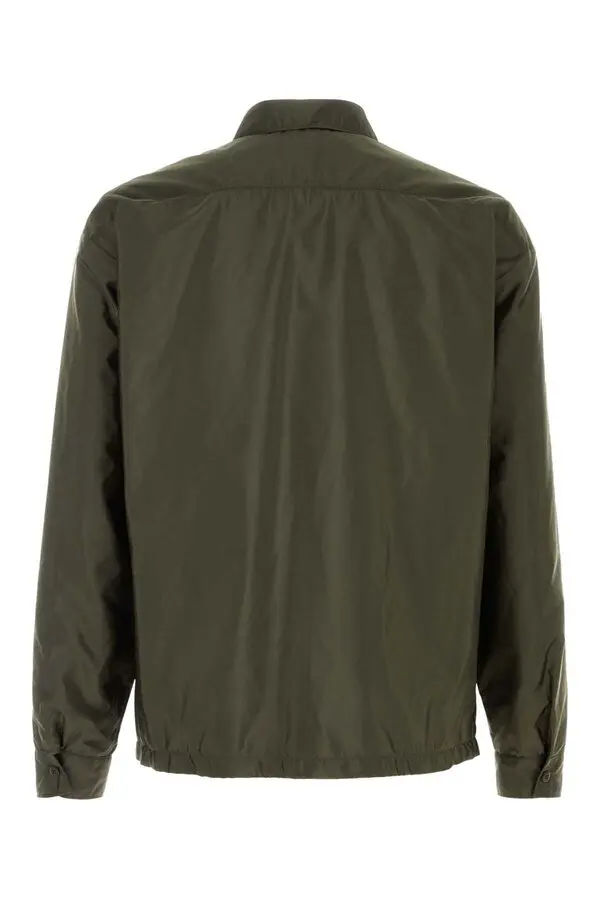Prada Olive Re-nylon Shirt