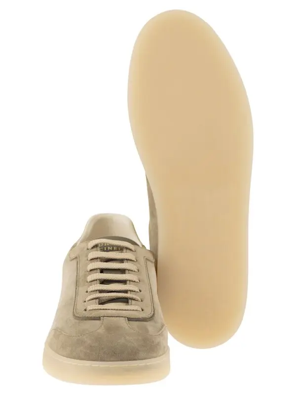 Brunello Cucinelli Lightweight Suede Lace-up Trainers - Multicolor