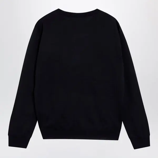 Valentino Garavani Virgin Wool Crewneck Sweater - Blue