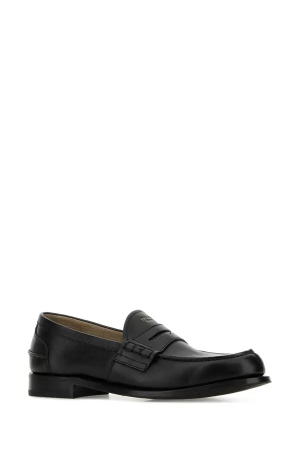 Prada Leather Loafers