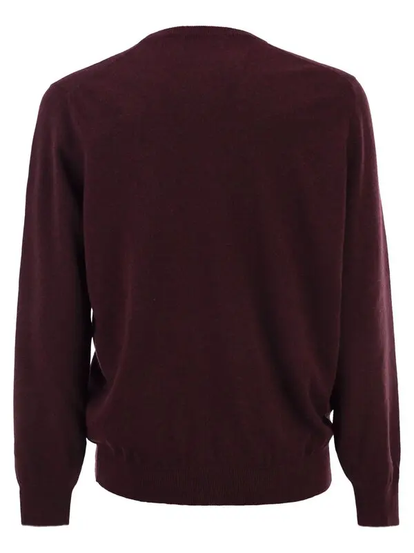 Brunello Cucinelli Pure Cashmere Crew-neck Sweater - Multicolor