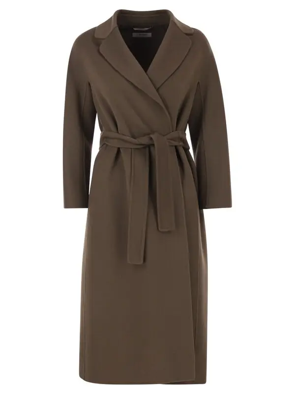 Max Mara Esturia Wool Coat - Brown