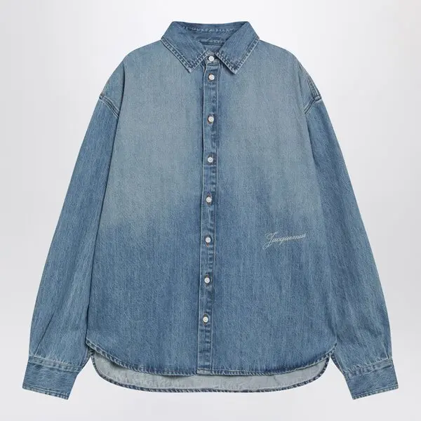 Jacquemus Simon De-nã®mes Denim Shirt - Blue